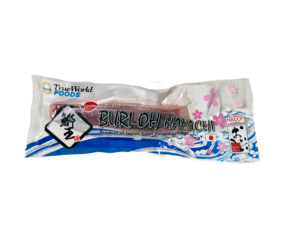 Frozen Japanese Yellowtail Hamachi Loin (Sashimi quality) 1.2 lb ~ 1.5